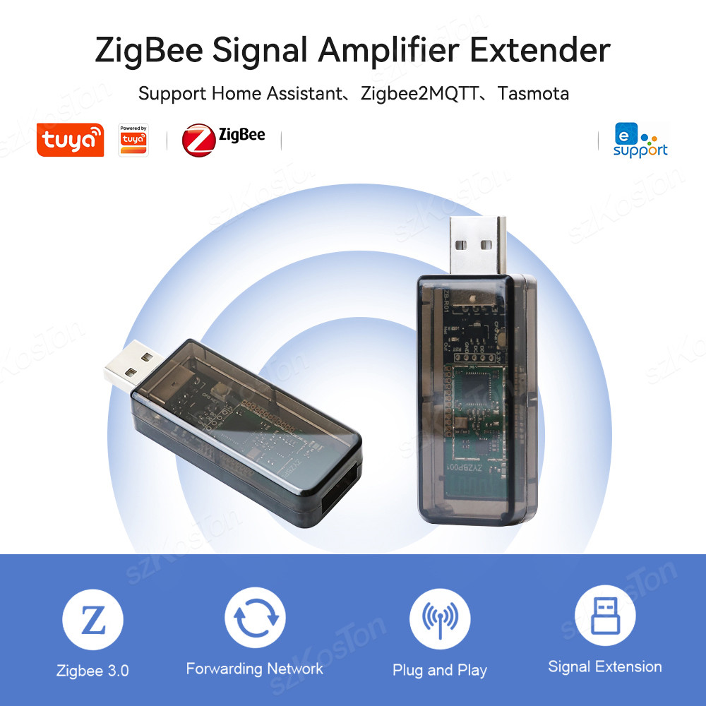 Jual ZigBee 3.0 Signal Repeater Smart Home USB Extender for Tuya ...