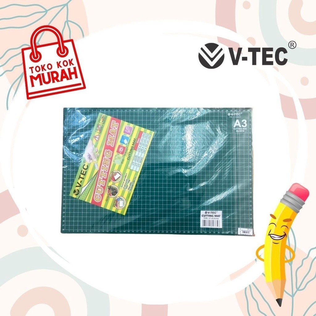 Jual V-Tec Cutting Mat Type Vt-4530 /A3 | Shopee Indonesia