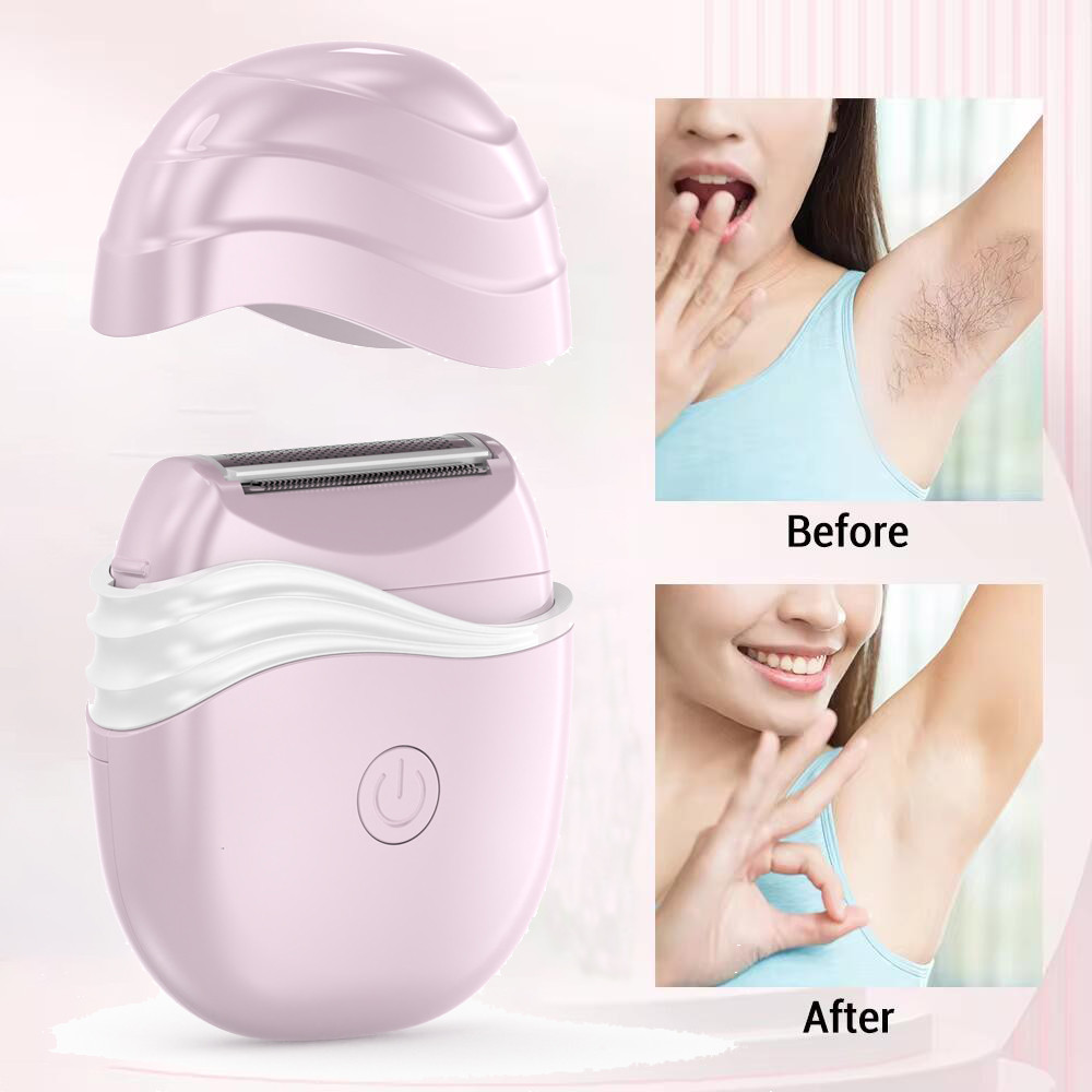 Jual Women Electric Epilator Shaver Bikini Underarm Leg Face Hair ...