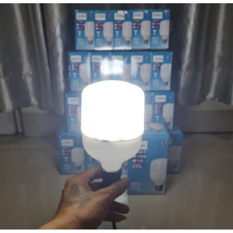 Jual JUMBO LAMPU 40 Watt HEMAT ENERGI 88% AVERA LED S8 SUPER TERANG LED BULB TAHAN LAMA TK-30 ...