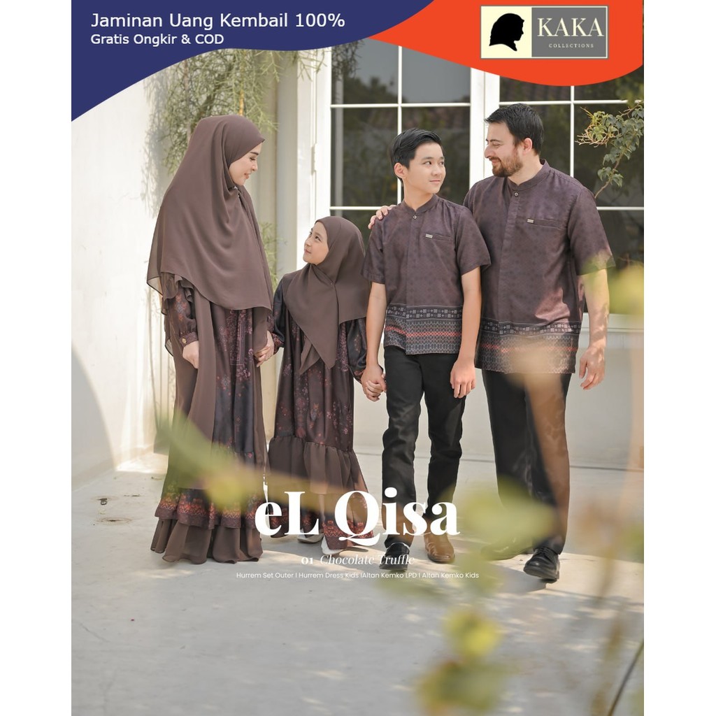 Jual OPEN PO BATCH 2 Sarimbit Keluarga 2025 Lebaran Premium El Qisa Family Series Set by ...