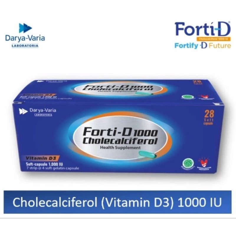 Jual Forti D 1000iu Box | Shopee Indonesia