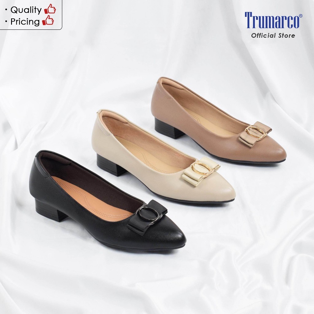 Jual TRUMARCO Sepatu Pantofel Wanita / Sepatu Kerja Wanita [HAK 3 CM ...