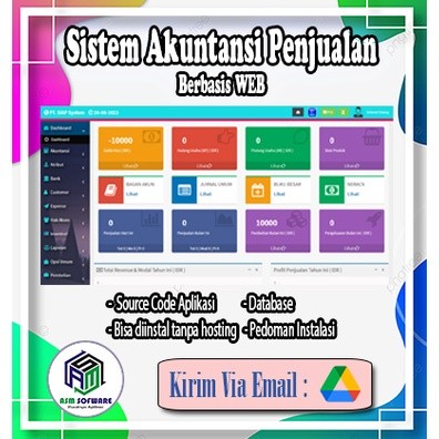 Jual Sistem Akuntansi Penjualan Berbasis WEB | Shopee Indonesia