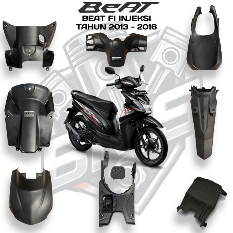 Jual FULL BODY KASAR Motor Honda BeAT FI Tahun 2013 - 2015 Stater Halus ...