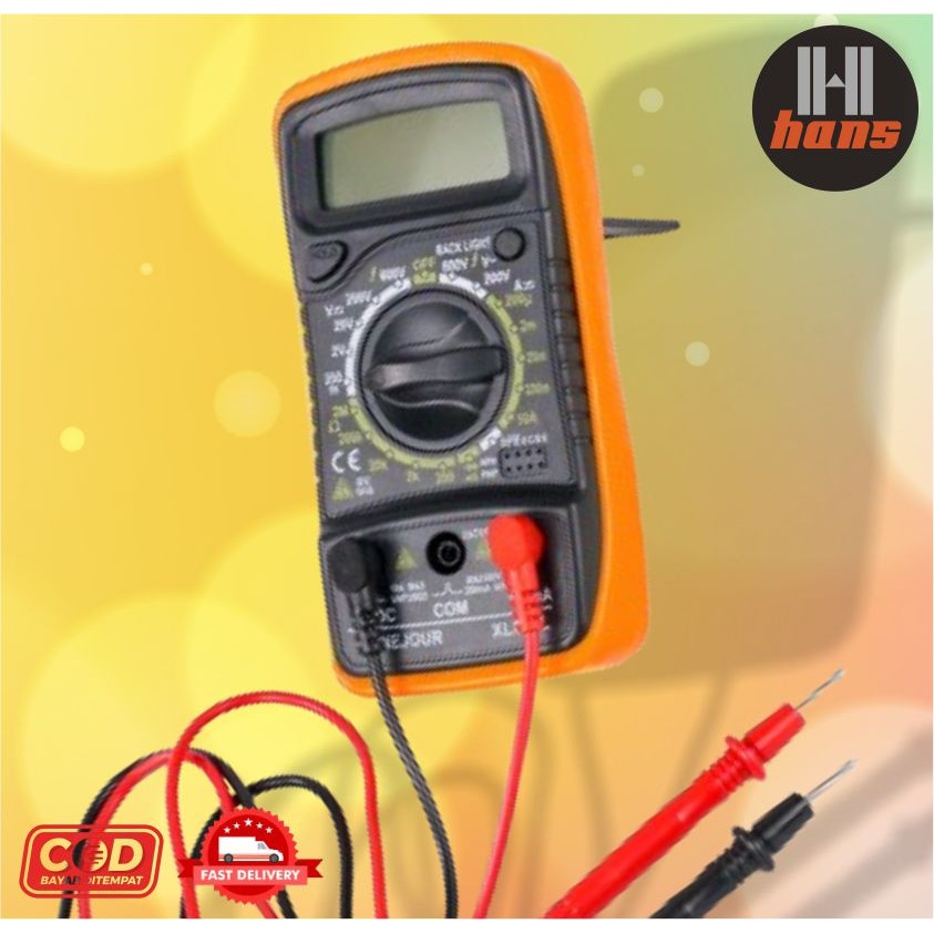 Jual Multimeter Multitester Digital Multi Tester Pengukur AC DC ...