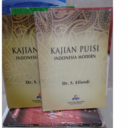 Jual buku kajian puisi indonesia modern by Dr. S. Effendi | Shopee ...