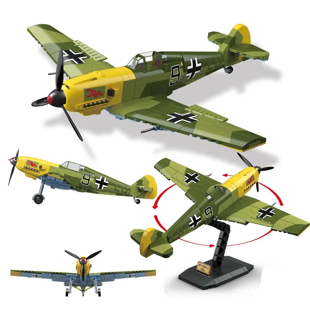 Jual 2024 WW2 Germany Military Fighter Building Blocks Classic Legend ...