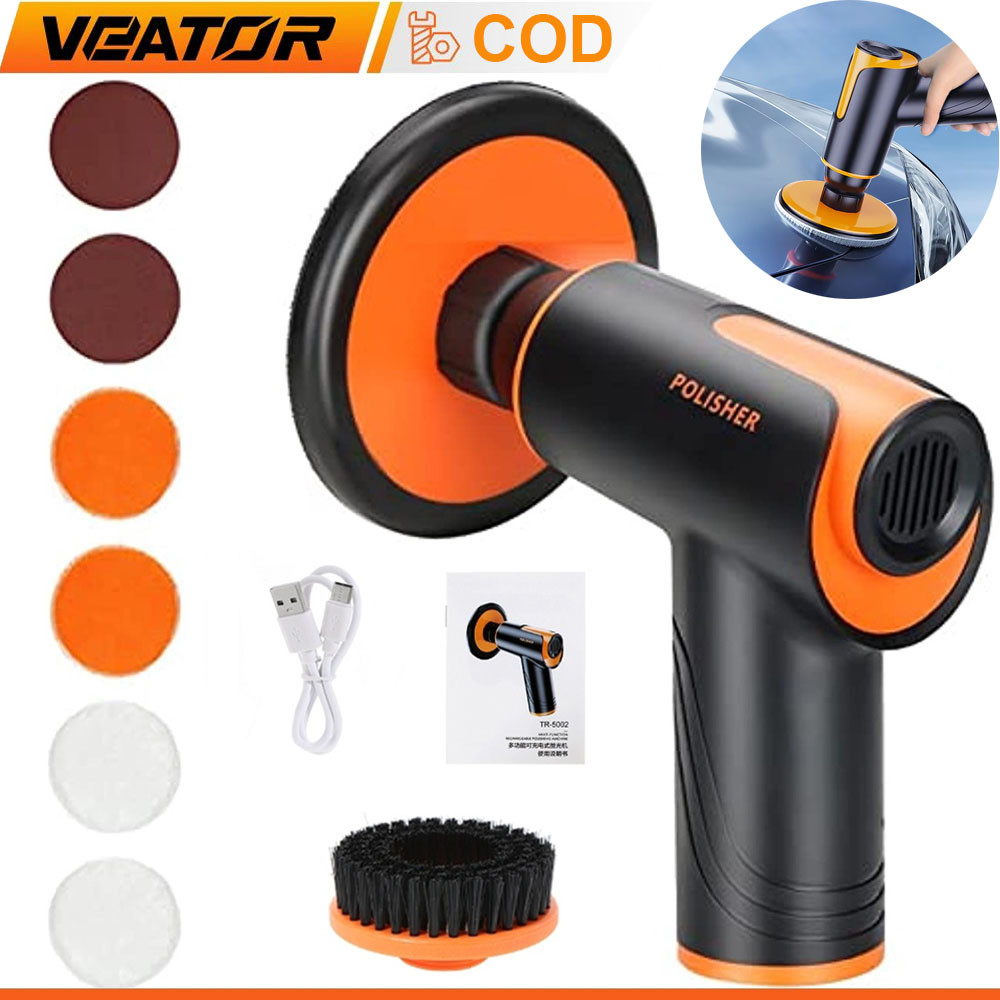 Jual Mesin Pemoles Nirkabel Tanpa Kabel Mini Polisher Mobil dengan ...