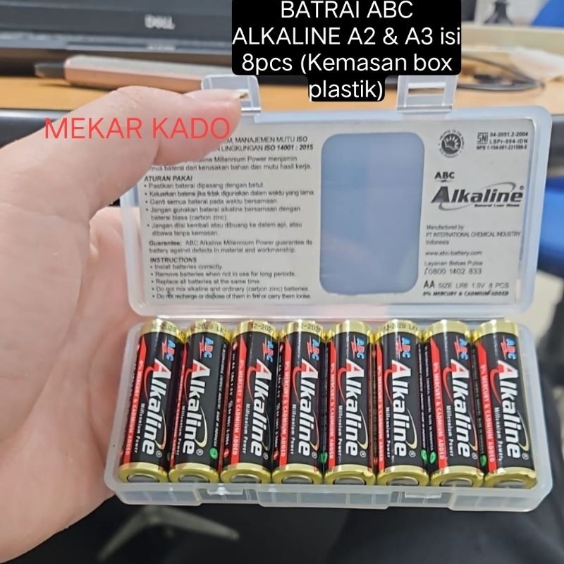 Jual Batrai ABC Alkaline Isi 8pc Baterai + Case- Asli merk ABC Alkaline - Harga tertera adalah 1 ...