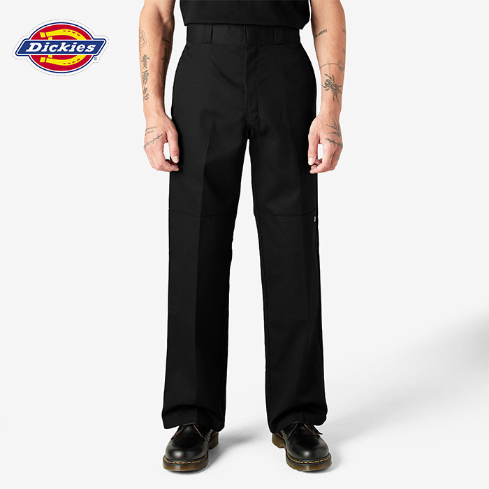 Jual DICKIES - Men's Loose Fit Double Knee Work Pants, Black (BK) - Celana Kerja Pria | Shopee ...