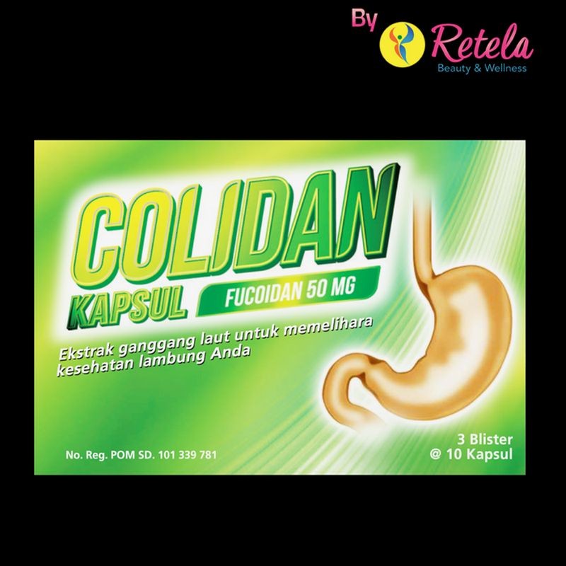 Jual COLIDAN FUCOIDAN 50MG, 1 BLISTER ISI 10 KAPSUL | Shopee Indonesia