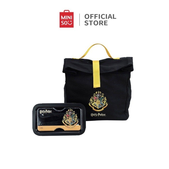 Jual Miniso x Harry Potter Lunch Box Lunch Bag Kotak Makan Tas Bekal ...