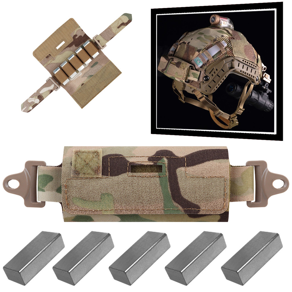 Jual Tactical Helmet Counterbalance Weight Bag NVG Counterweight Pouch ...