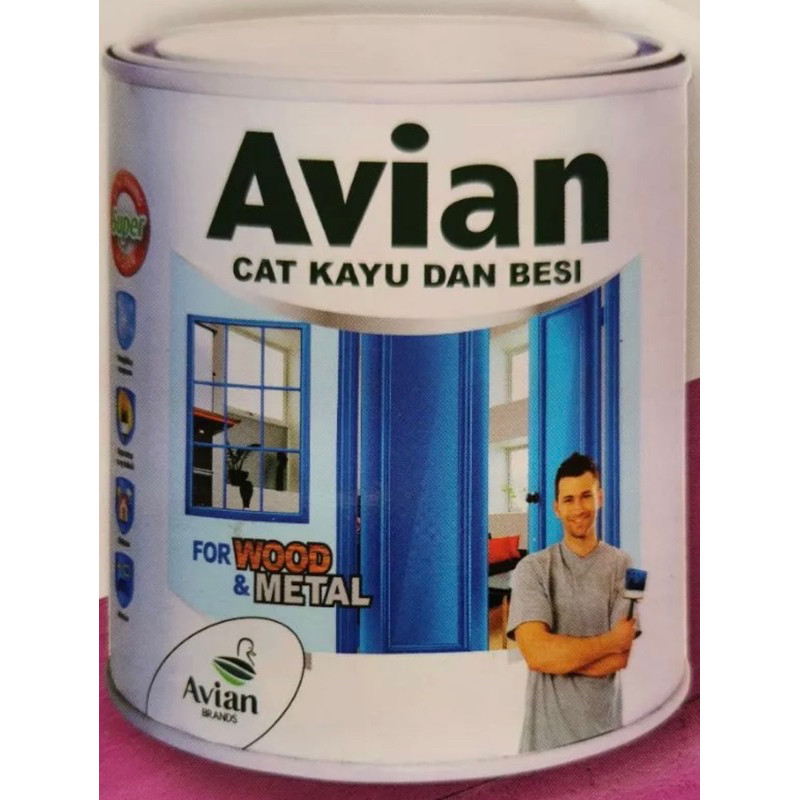 Jual CAT KAYU BESI AVIAN PELAPIS ANTI KARAT RAYAP CET PINTU JENDELA ...