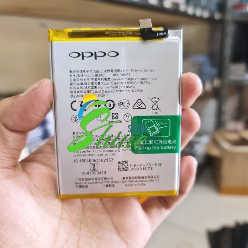 Jual Baterai Batre BLP673 Original HP Oppo A7 CPH1901 CPH1903 CPH1905 ...