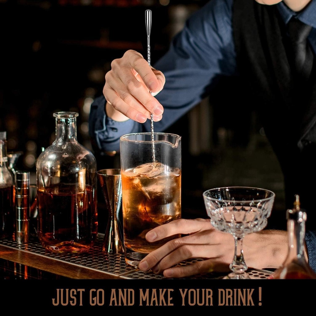 Jual Sendok Bar Panjang 30cm Teardrop Long Bar Spoon Tear Drop Cocktail ...