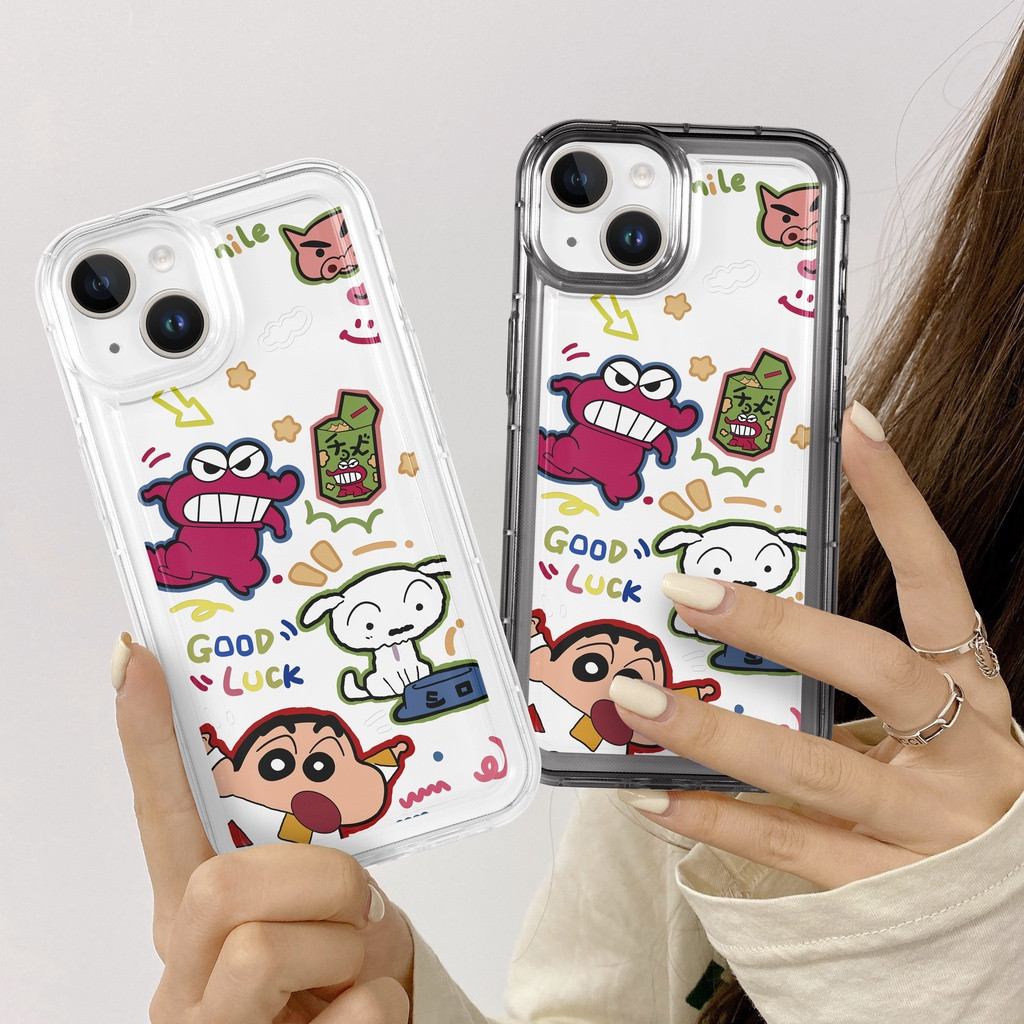 Jual Crayon Shin-chan transparan soft case hp INFINIX Hot 60 Pro Plus Hot 60 Hot 60i Smart 10 ...