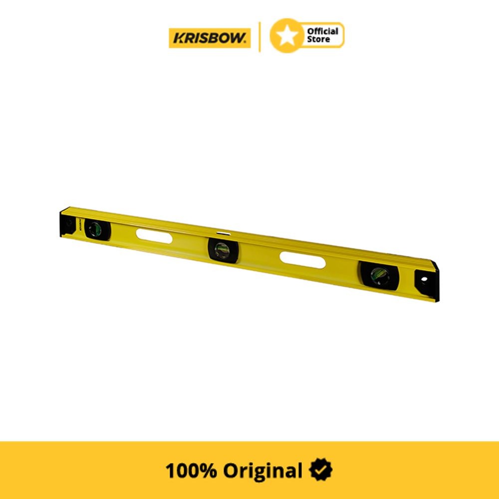Jual Krisbow Spirit Level Waterpass 100 cm Lrls100 - Kuning | Shopee ...