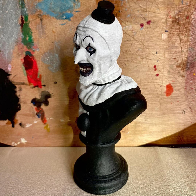 Jual Terrifier Art The Clown Figure Horror Clown Indoor/Outdoor Garden ...