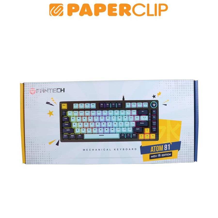 Jual KEYBOARD FANTECH ATOM 81 MIZU EDITION MK875 V2 SKY BLUE | Shopee ...