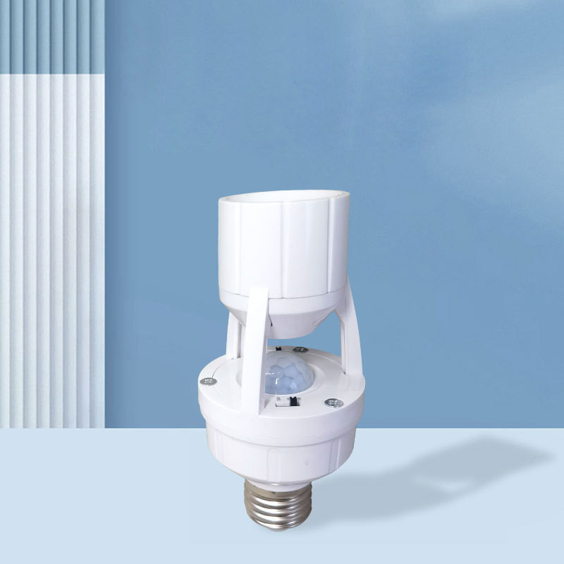 Jual Fitting Lampu Sensor Pergerakan Otomatis Manusia Pir Sensor E27 ...