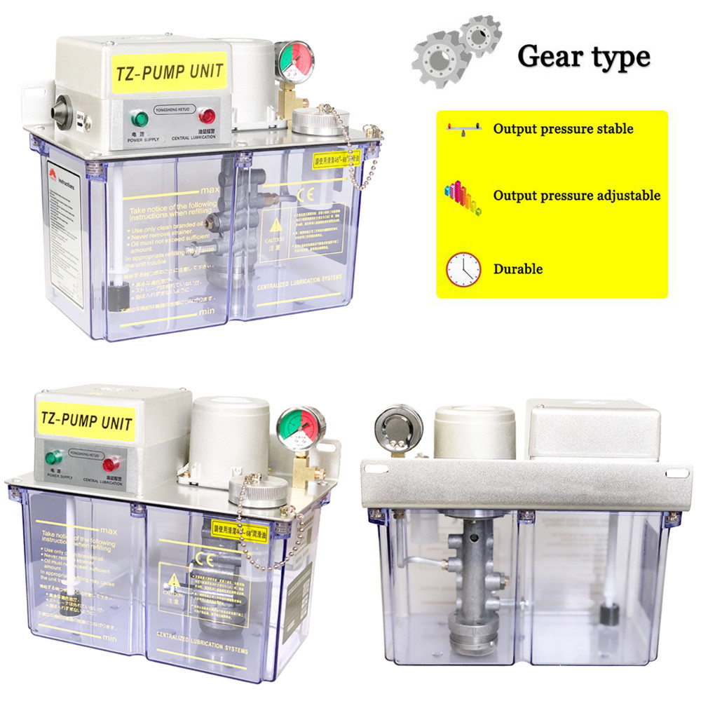 Jual Ce Electric Lubrication Oil Pump Gear Oiler Lubricator Lubricating ...