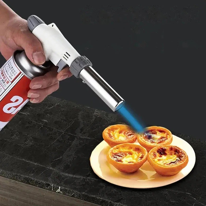 Jual Kepala Torch Flame Gun Portable Gas Burner Las Jet Butane Blow Obor Pembakar Penyala Nozzle ...