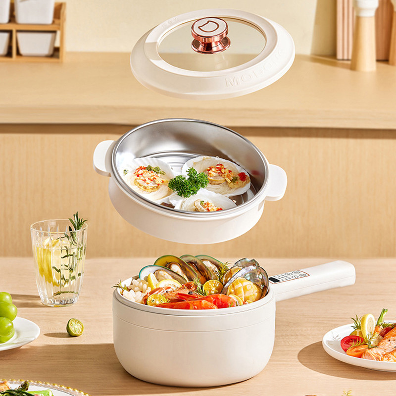 Jual 2.0L Electric Cooking Pot Portable Hot Pot Rice Cooker Multicooker ...