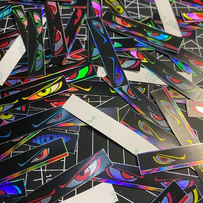 Jual 5 PASANG STIKER MATA BUAT MINIATUR BUS BASURI VIRAL STIKER MATA ...