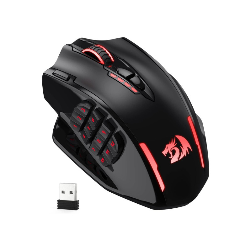 Jual Redragon M913 Gaming 16000 DPI Wired 2.4Ghz Wireless RGB Optical ...