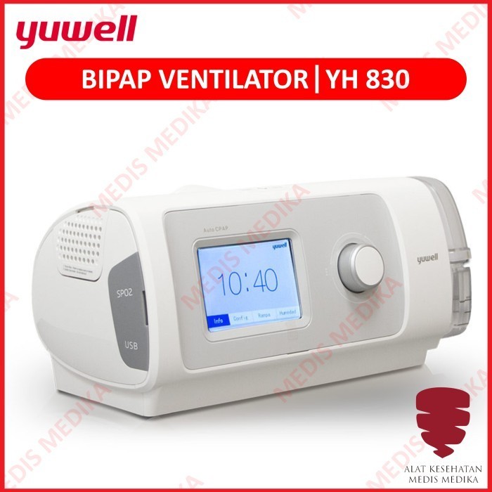 Jual Ventilator BiPap Pap Yuwell YH-830 Alat Perawat Tekanan Udara ...