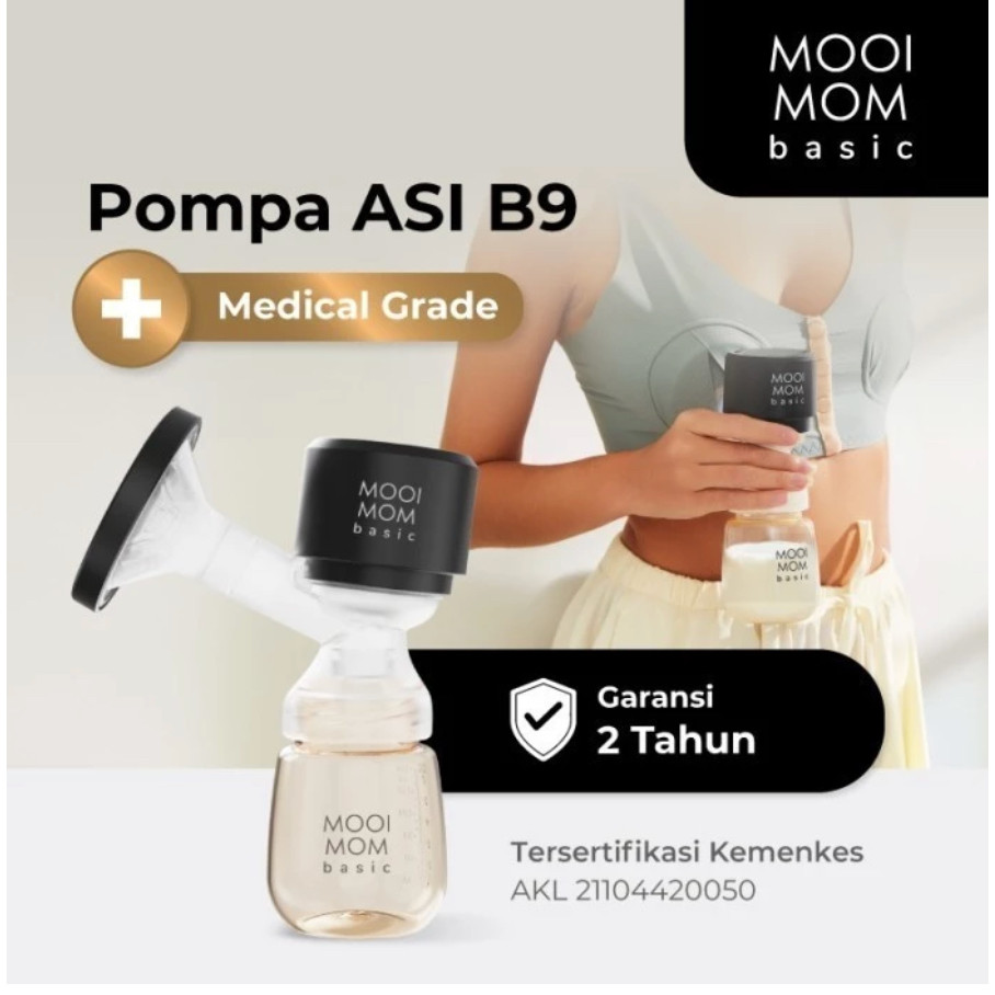 Jual MOOIMOM B9 Pompa Asi Electric/ Breast Pump Portable Otomatis Tanpa ...