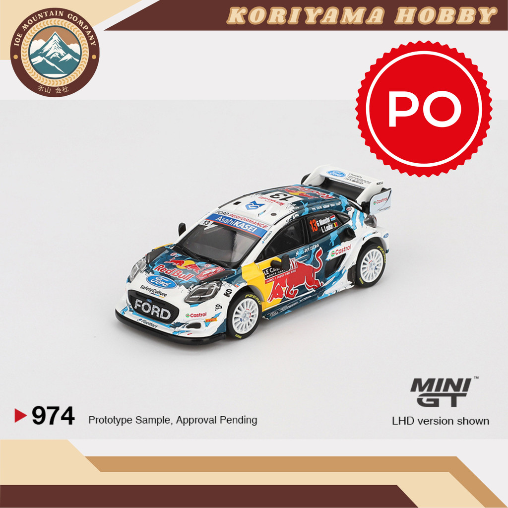 Jual Mini GT 974 Ford Puma Rally1 #13 M-Sport Ford WRT 2024 Rally Monte ...