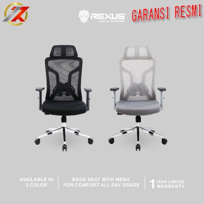 Jual [KHUSUS INSTANT ] KURSI GAMING KANTOR REXUS NC4 ERGONOMIC CHAIR ...