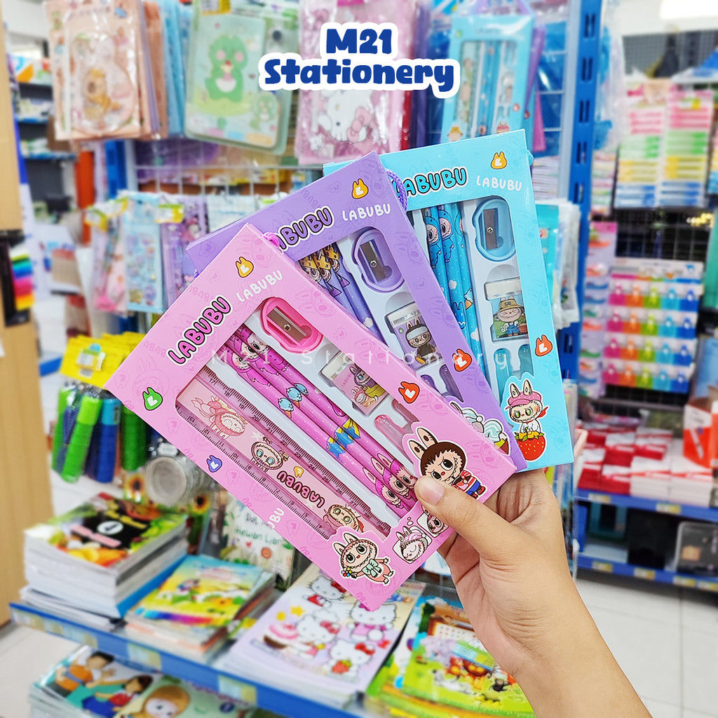 Jual STATIONERY SET FANCY / PAKET ALAT TULIS ANAK KARAKTER LUCU VIRAL ...