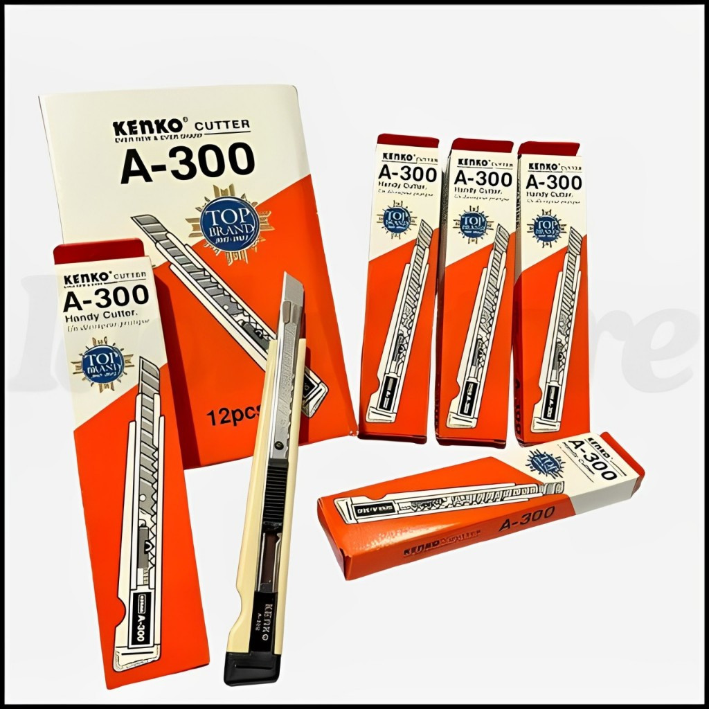 Jual [1 Pcs] Pisau Cutter Kenko A-300 / Alat Potong Pemotong / Handy ...