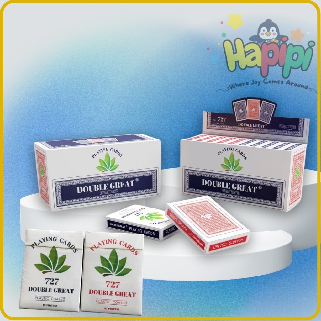 Jual Kartu Remi Full Set Kartu Remi Poker Double Great Playing Cards ...