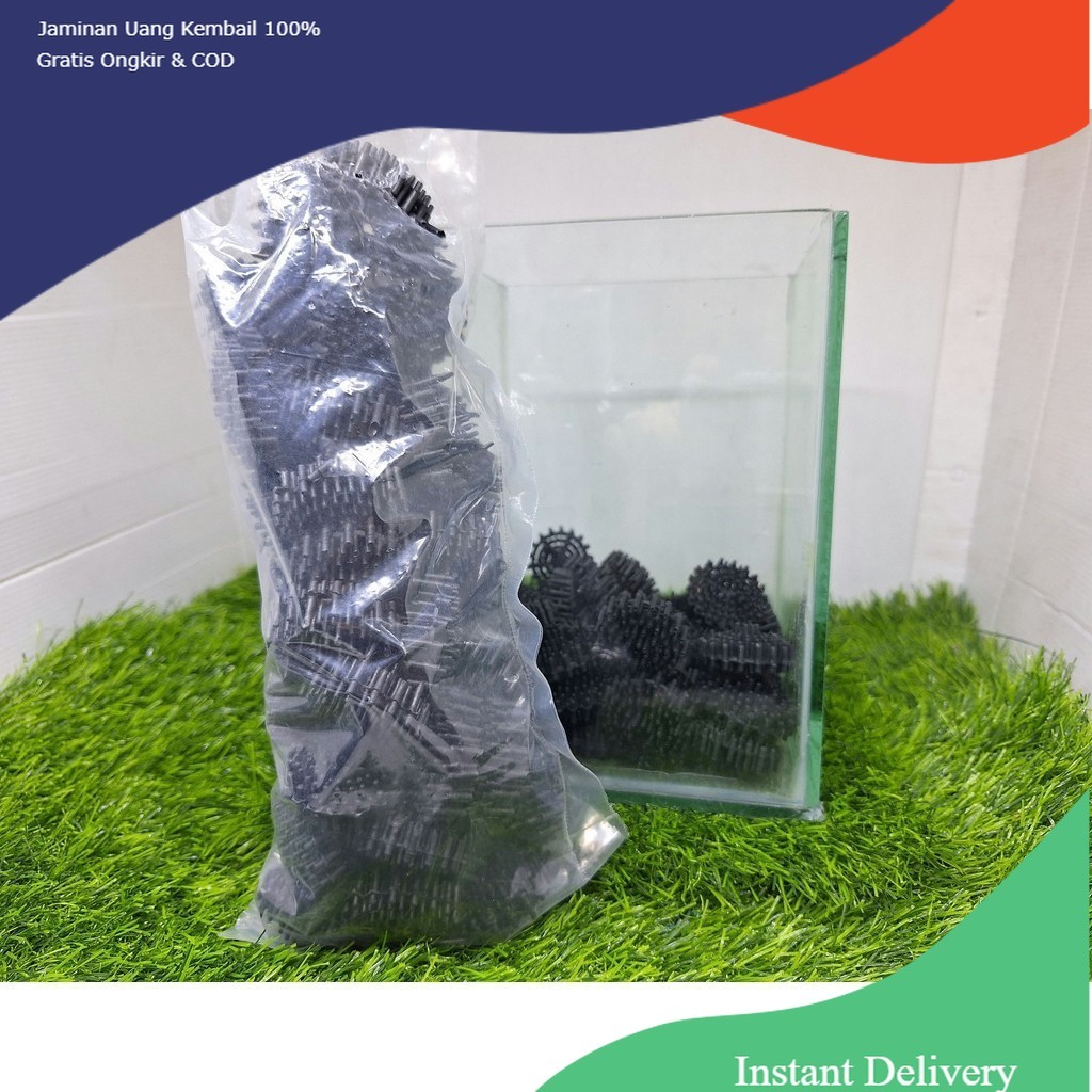 Jual Media Filter Aquarium BIO BALL BioBall Filter Bio Ball Gepeng ...