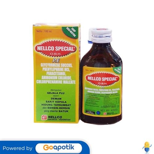 Jual Nellco Special Obh Pe Syrup Rasa Menthol 100 Ml | Shopee Indonesia