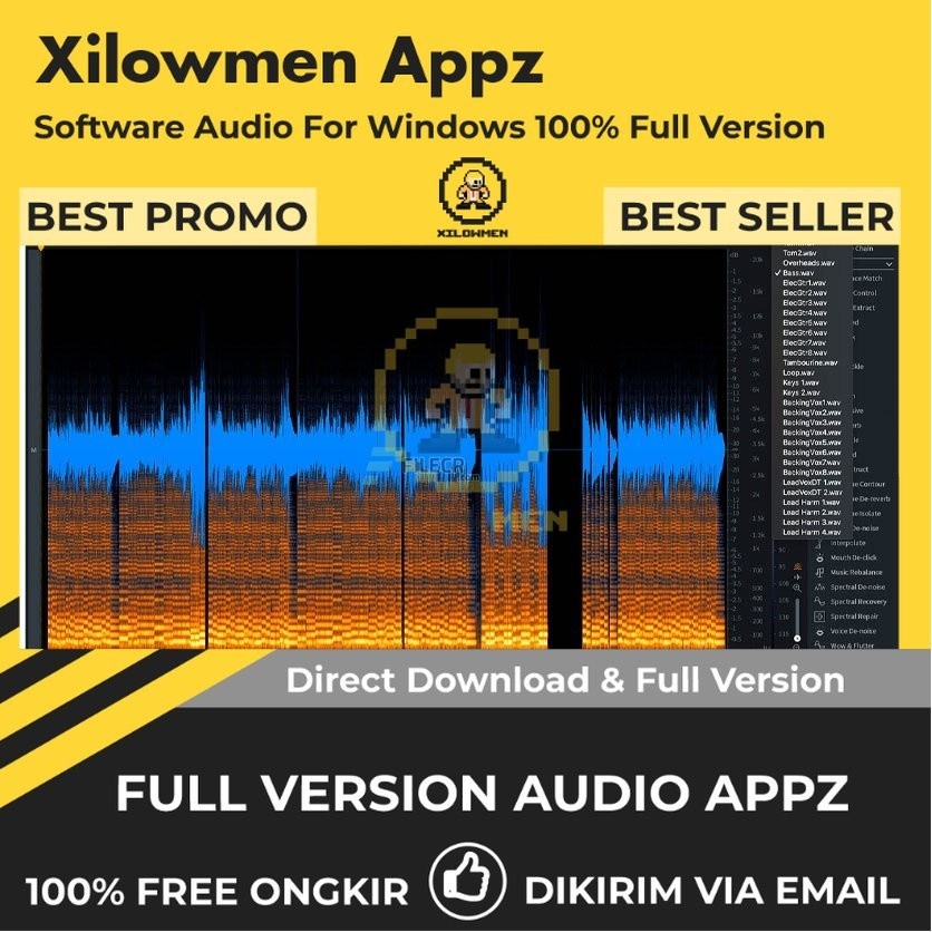 Jual [Full Version] iZotope RX 10 Audio Editor Advanced Pro Lifetime ...