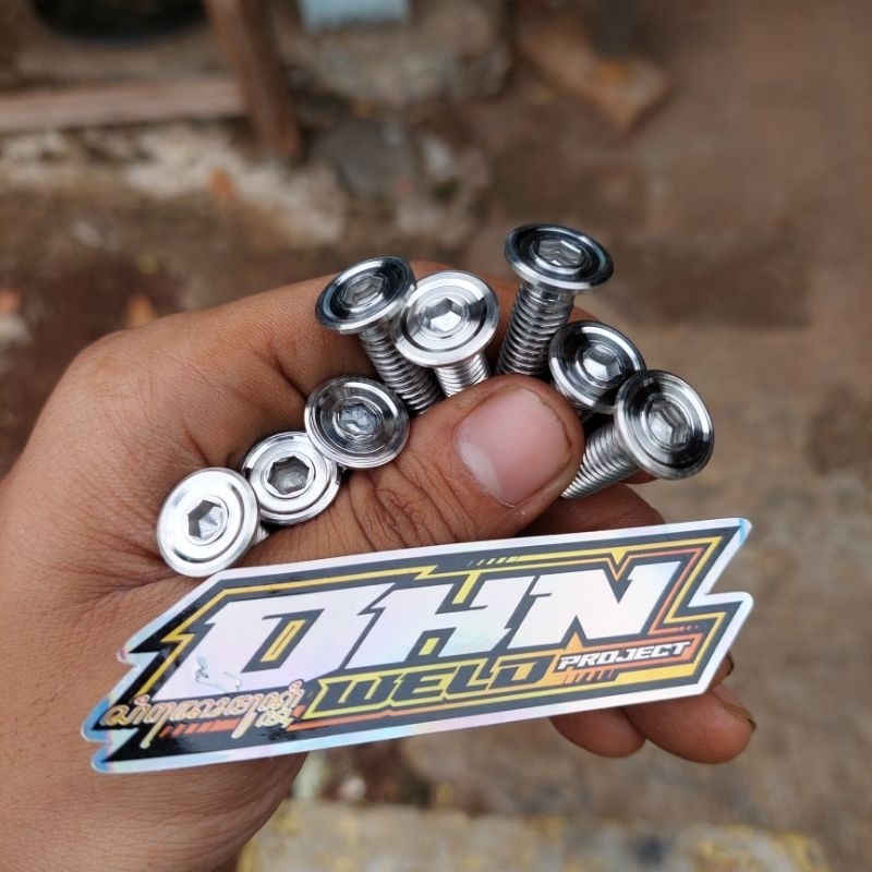 Jual baut disk piringan m8 slim model heng baut 12 atau m8 THE A270 ...