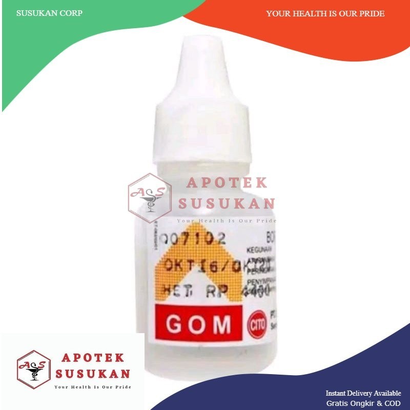 Jual Gom Putih 8ml Obat Sariawan merek lain untuk slime baca deskripsi ...