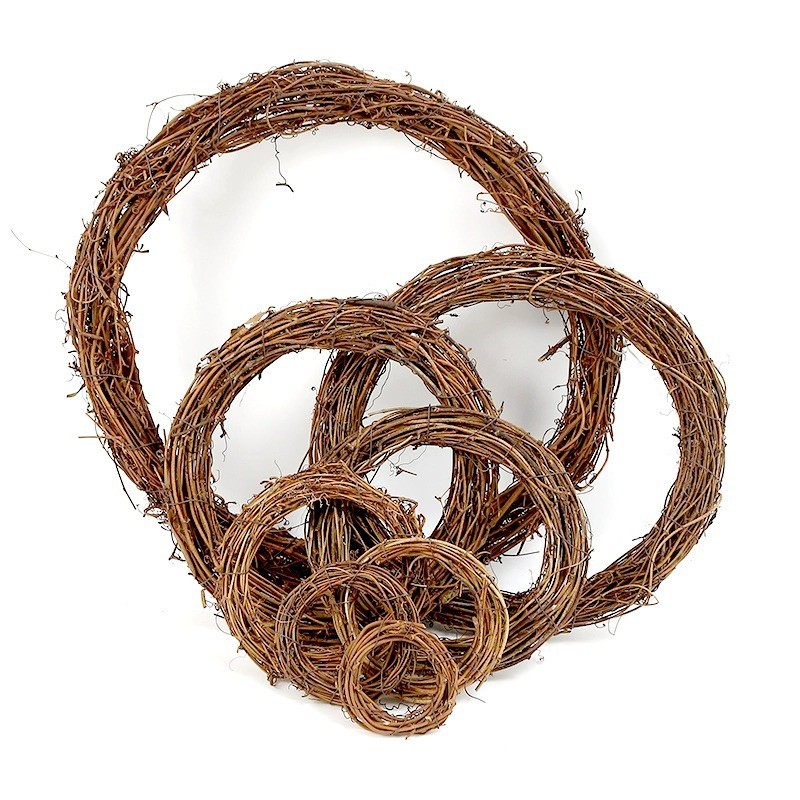 Jual Ring Wreath ROTAN Ranting Cincin Rattan Garland Properti Foto ...
