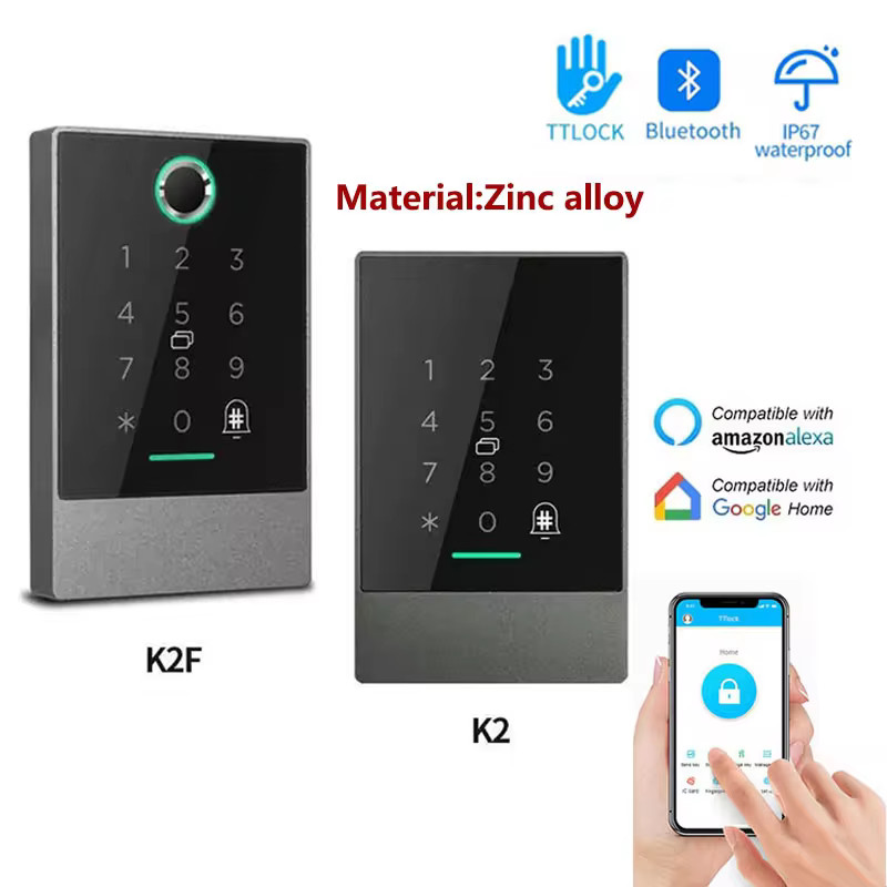 Jual TTLOCK K2/K2F Fingerprint Access Control Door System Opener for ...