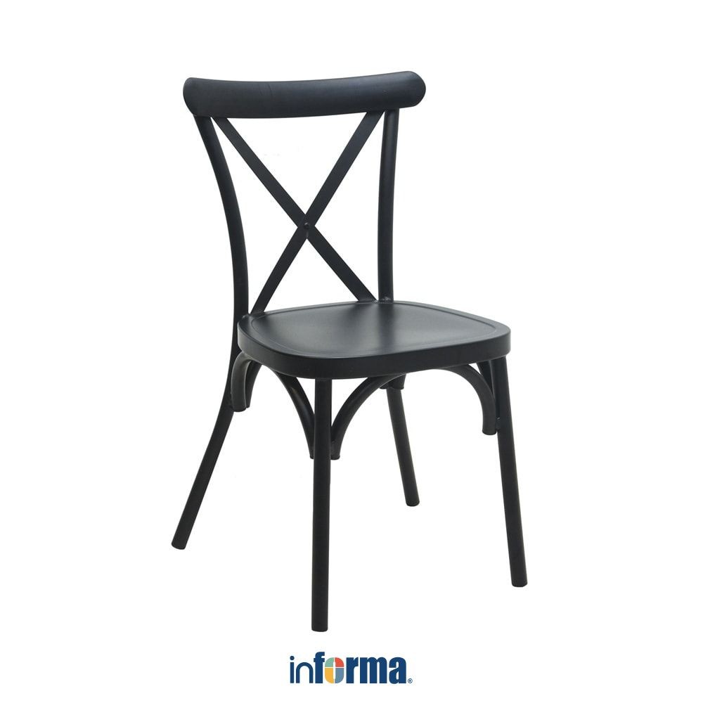 Jual Informa Fergana Kursi - Hitam Multipurpose Chair Kursi Makan Cafe ...