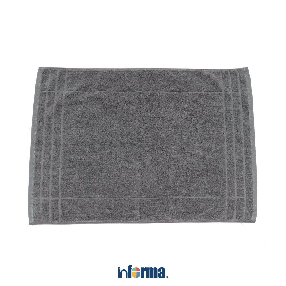 Jual Informa 50X70 cm Keset Kamar Mandi - Abu-Abu Tarve Bathmat Polos ...