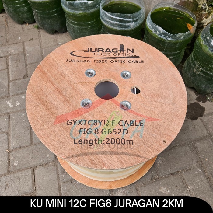 Jual KU Mini 12 Core Fig 8 2KM Dropcore 12c fig8 panjang 2000M Merk JFO ...