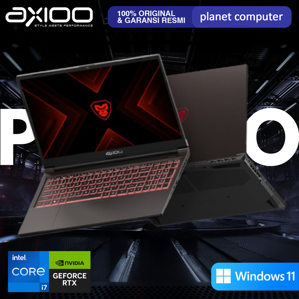 Jual Axioo Pongo 750 I7-13620H 15.6" FHD IPS 144Hz RTX4050 16GB 512GB ...