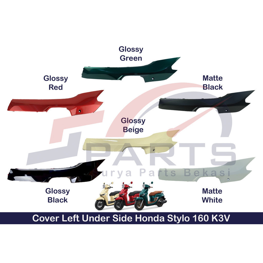 Jual Cover Bawah underside Kiri Honda Stylo 160 K3V Original | Shopee ...